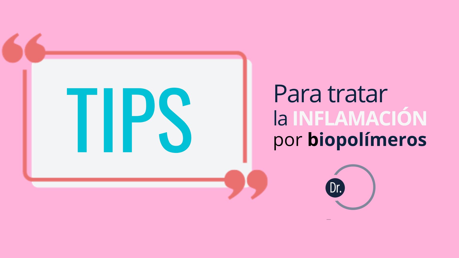 Tips para tratar la inflamación por biopolímeros | Edison Osorio